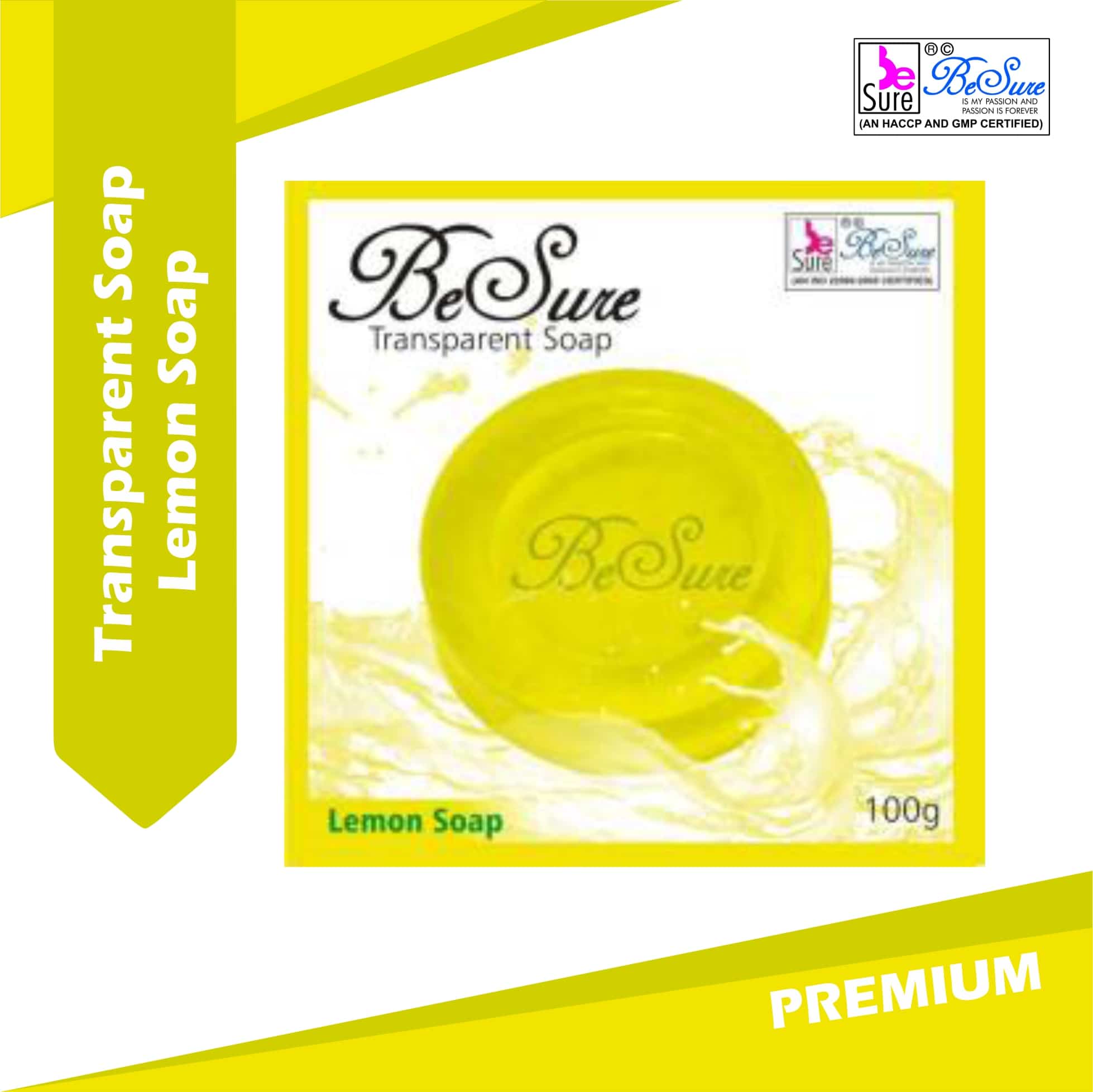 BESURE ALOE VERA SOAP 100G TRANSPARENT PREMIUM – BeSure Sainik Canteen